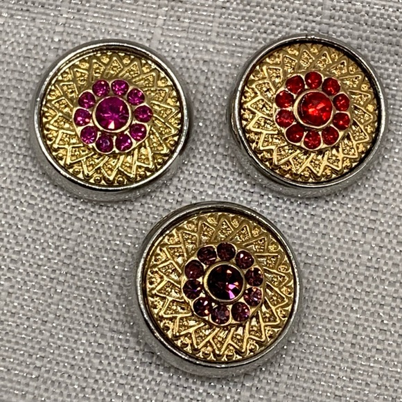 Ginger Snaps & Co. | Jewelry | Gold Bling Ginger Snaps Co Snap Button ...